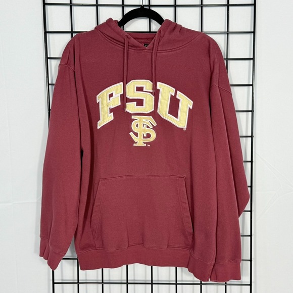Genuine Stuff | Shirts | Florida State Fsu Spell Out Hoodie Adult Large ...